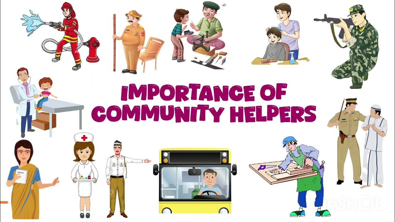 Community Helpers/ People who work for us/ Helpers - YouTube