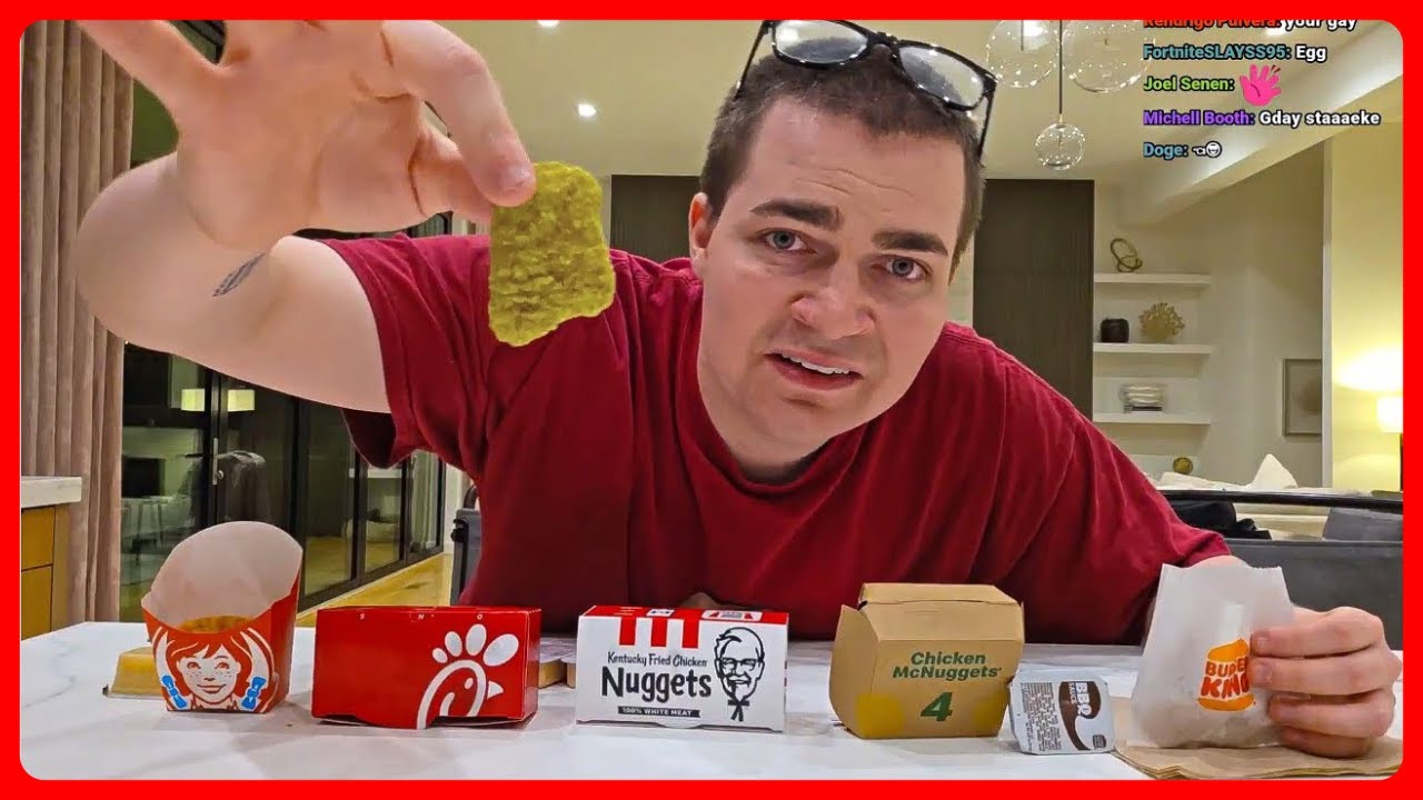 RANKING EVERY CHICKEN NUGGET 🐔🍴(Full VOD) - YouTube