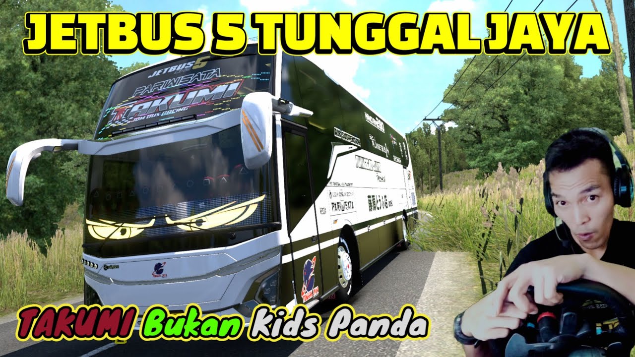 🔴LIVE Bus TAKUMI bukan KIDS PANDA !? #139 || Euro Truck Simulator 2 ...