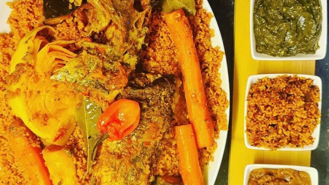 How to make Red Benachin | Jollof Rice - YouTube