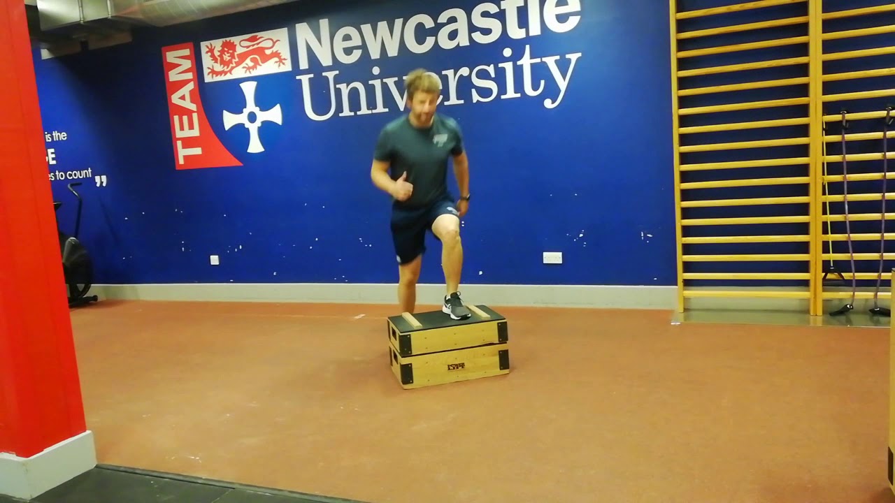 Box Step ups - YouTube