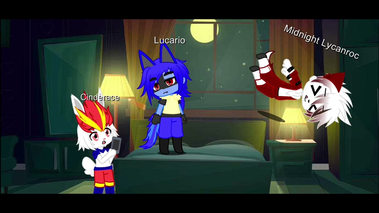 Lycanroc Hospital Flip//meme// - YouTube