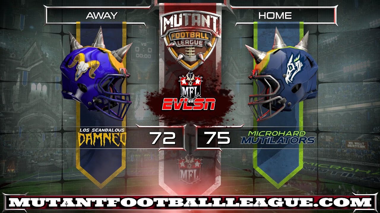 Mutant Football League - Gameplay 153 "Damned vs Mutilators" - YouTube