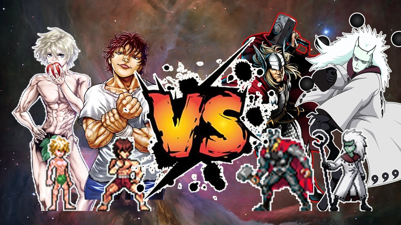 Request | Adam Full Power & Baki OP VS Thor OP & Madara OP | MUGEN 1.1 ...