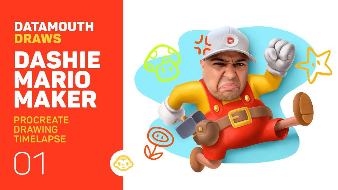 Dashie Mario Maker Drawing! - YouTube
