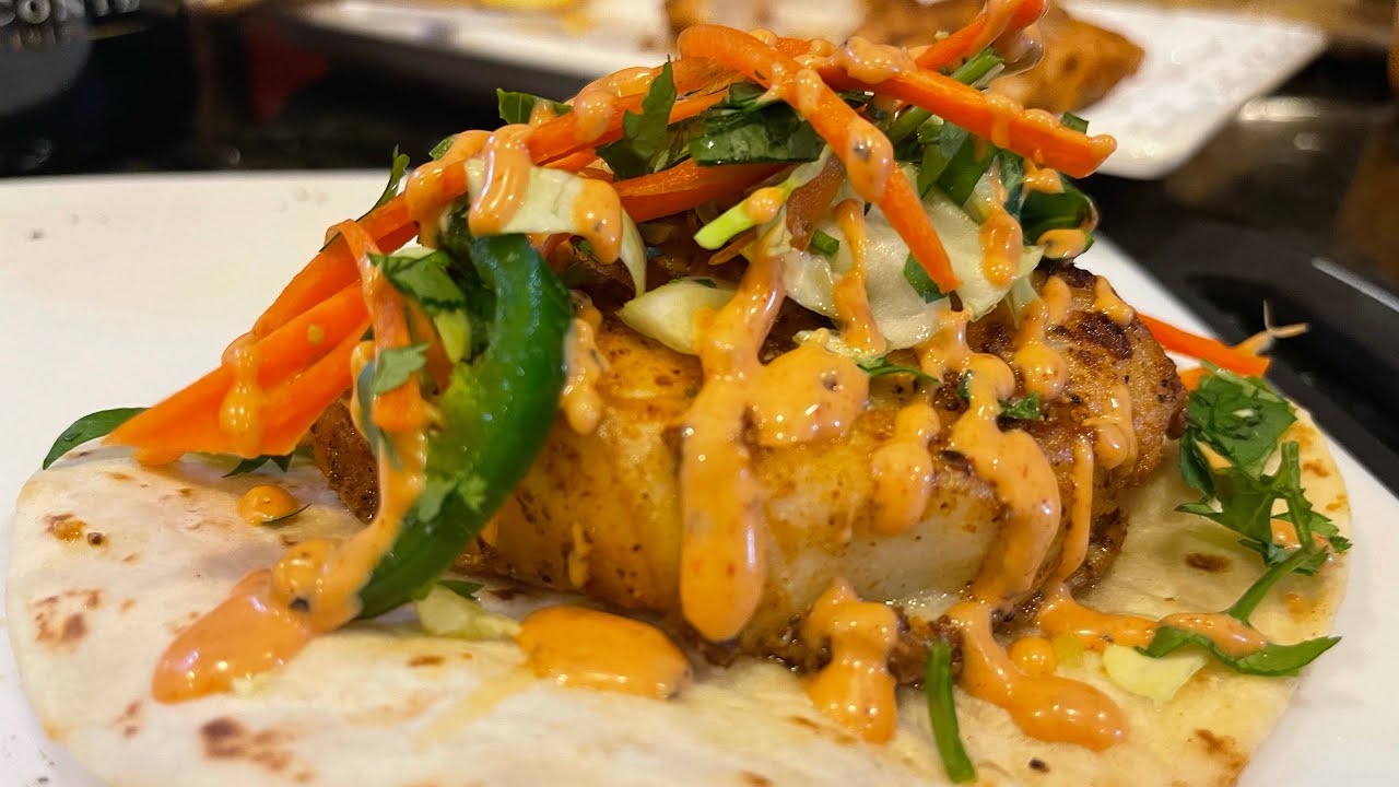 Best Fish Tacos Pacific Cod Spicy Mayo #costco #fishtacos #fish #tacos ...