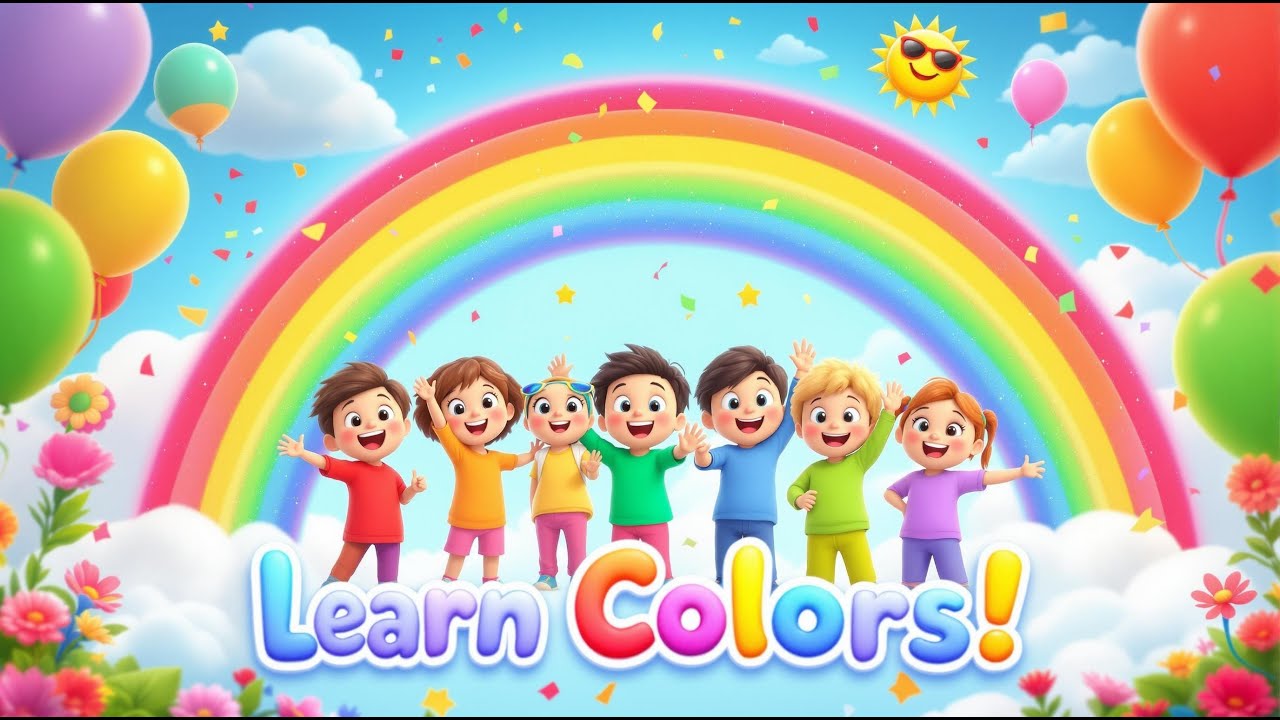 Color Song for Kids | Learn Colors with Animation - YouTube