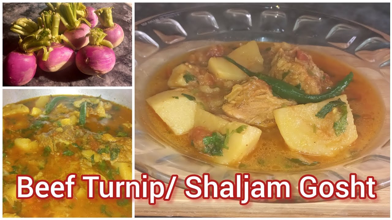 Beef Turnip Recipe || How To Cook Beef Turnip || Shaljam Gosht Recipe ...