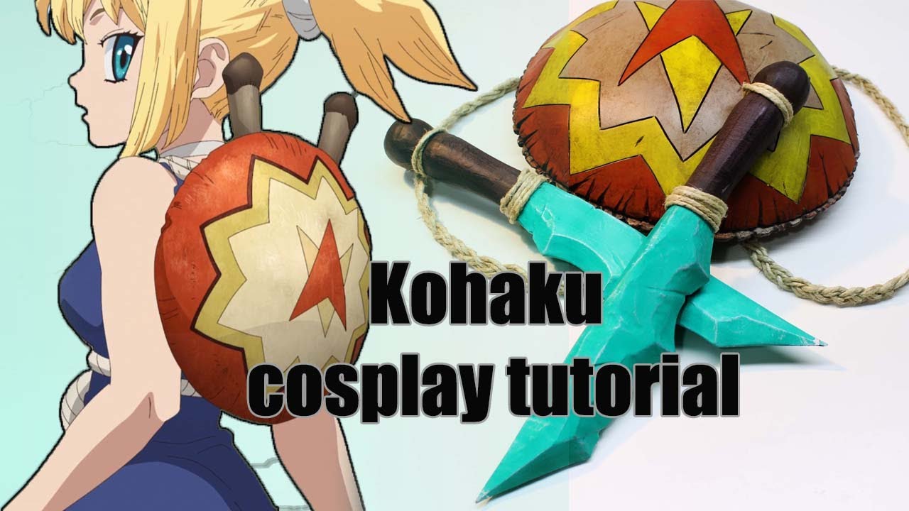 KOHAKU COSPLAY TUTORIAL-DR.STONE - YouTube