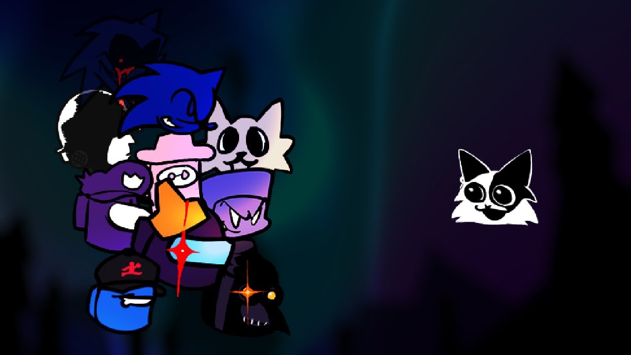 FNF Carr Mix misc bonus content - YouTube