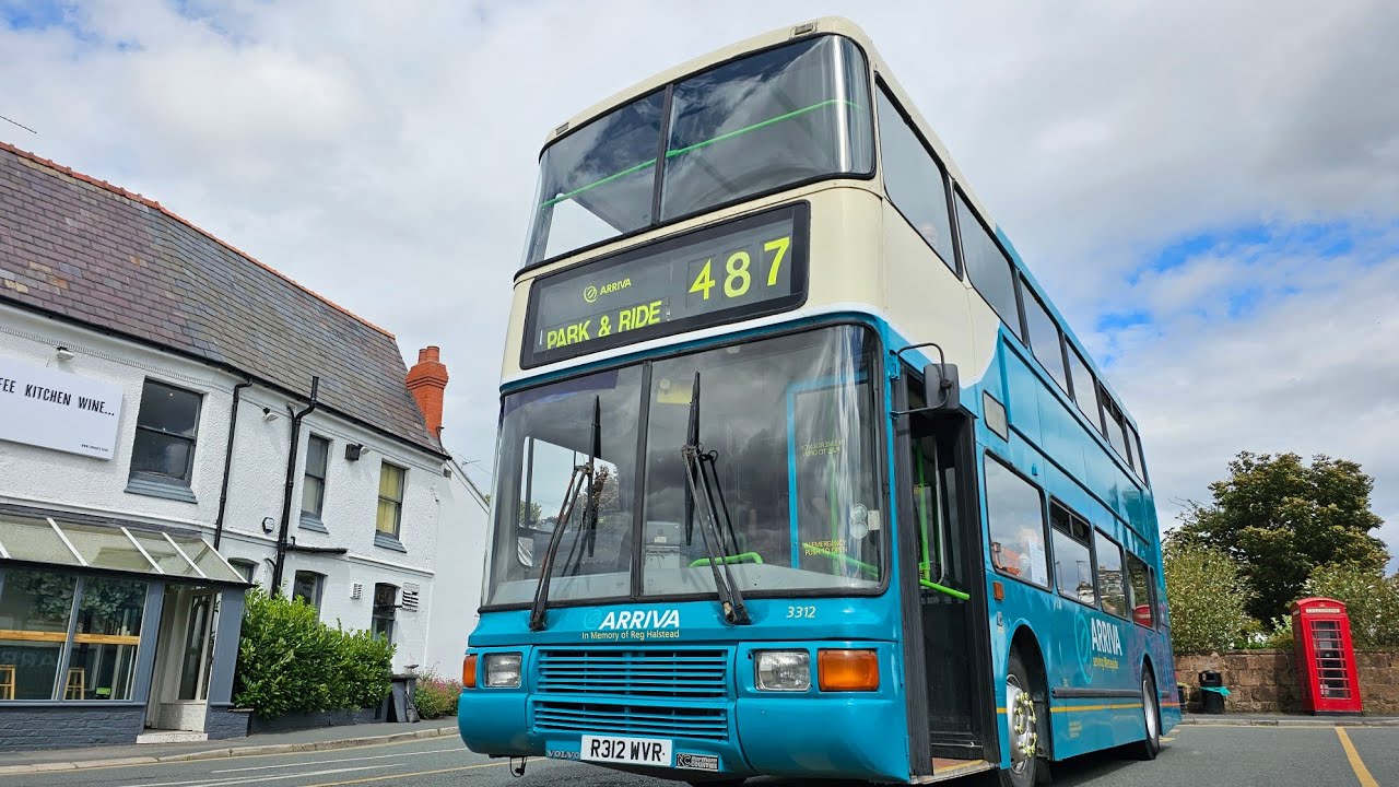 🚍*Preserved Beast* Volvo Olympian R312 WVR on Service F18 Parkgate ...