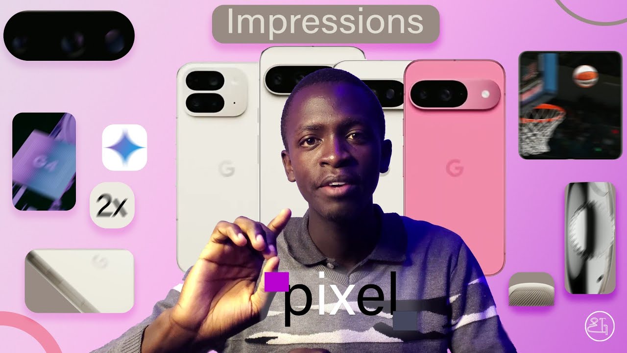 Google pixel 9 series impressions: Pixel peeping - YouTube