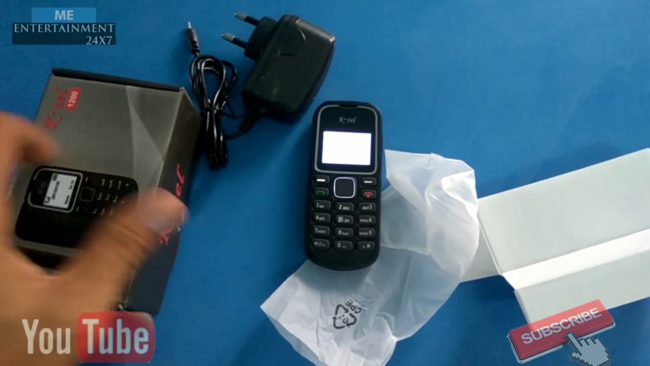 K tel mobile unboxing - YouTube