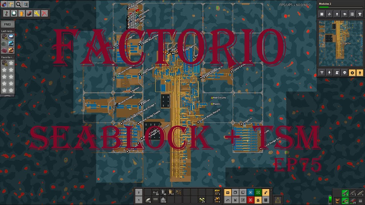 Factorio Seablock + TSM ep75 - YouTube