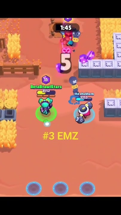 5 Best Brawlers For GEM GRAB Map Gem Fort #brawlstar #brawlstars - YouTube