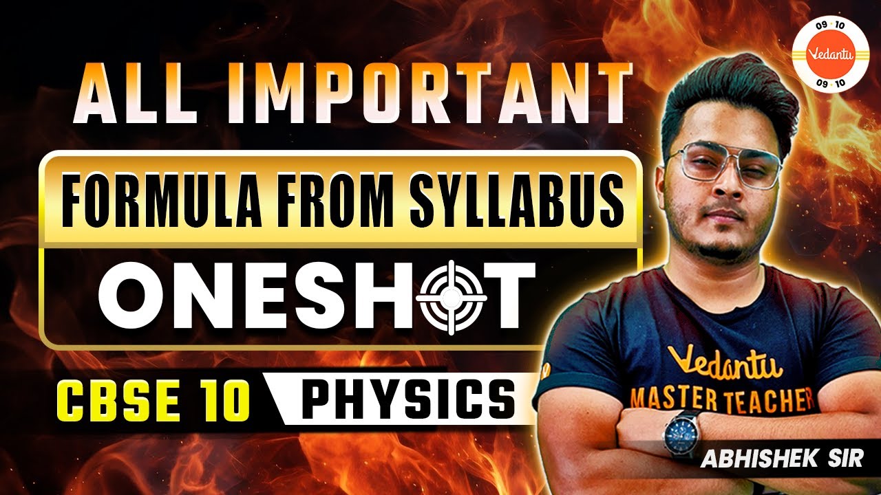 Class 10 Physics Formula Sheet 🔥 Full Syllabus! 💯 - YouTube
