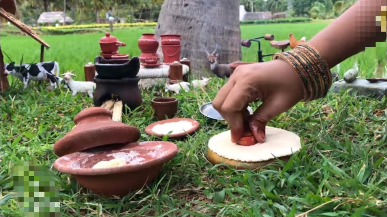 Miniature Pani Puri Recipe | Golgappe Recipe | Miniature Kitchen | The ...