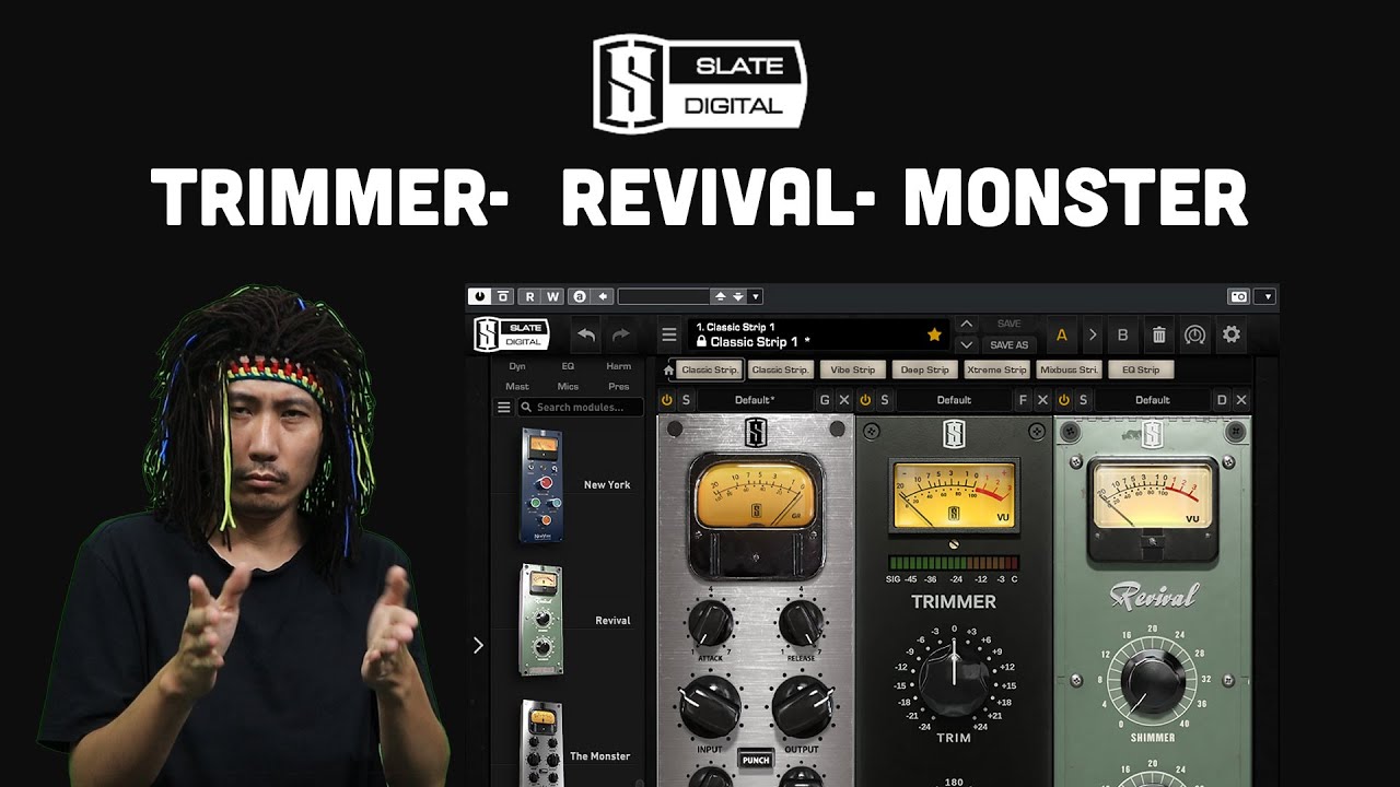 Slate Digital miễn phí Virtual mix rackTrimmer - Revival - Monster ...