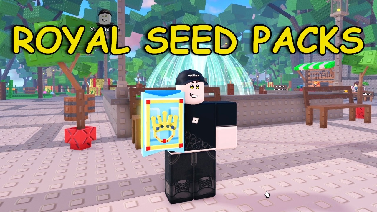 How to Farm Unlimited Royal Seed Packs | Garden Horizons Roblox - YouTube