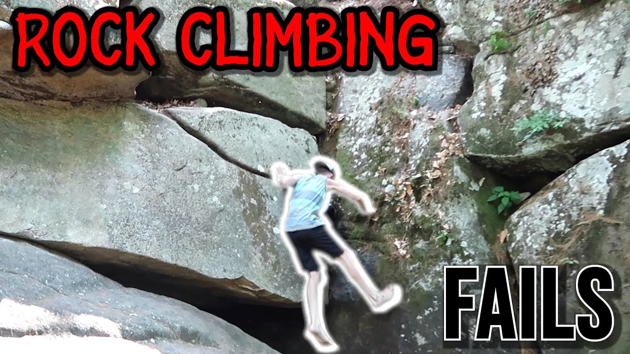 Rock Climbing Fails - YouTube