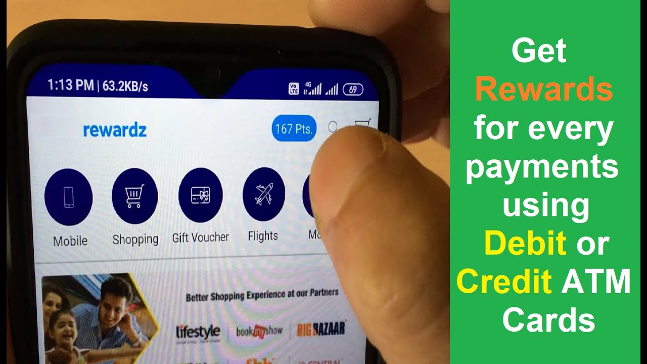 Get Rewards for every payments using Debit or Credit ATM Cards - YouTube