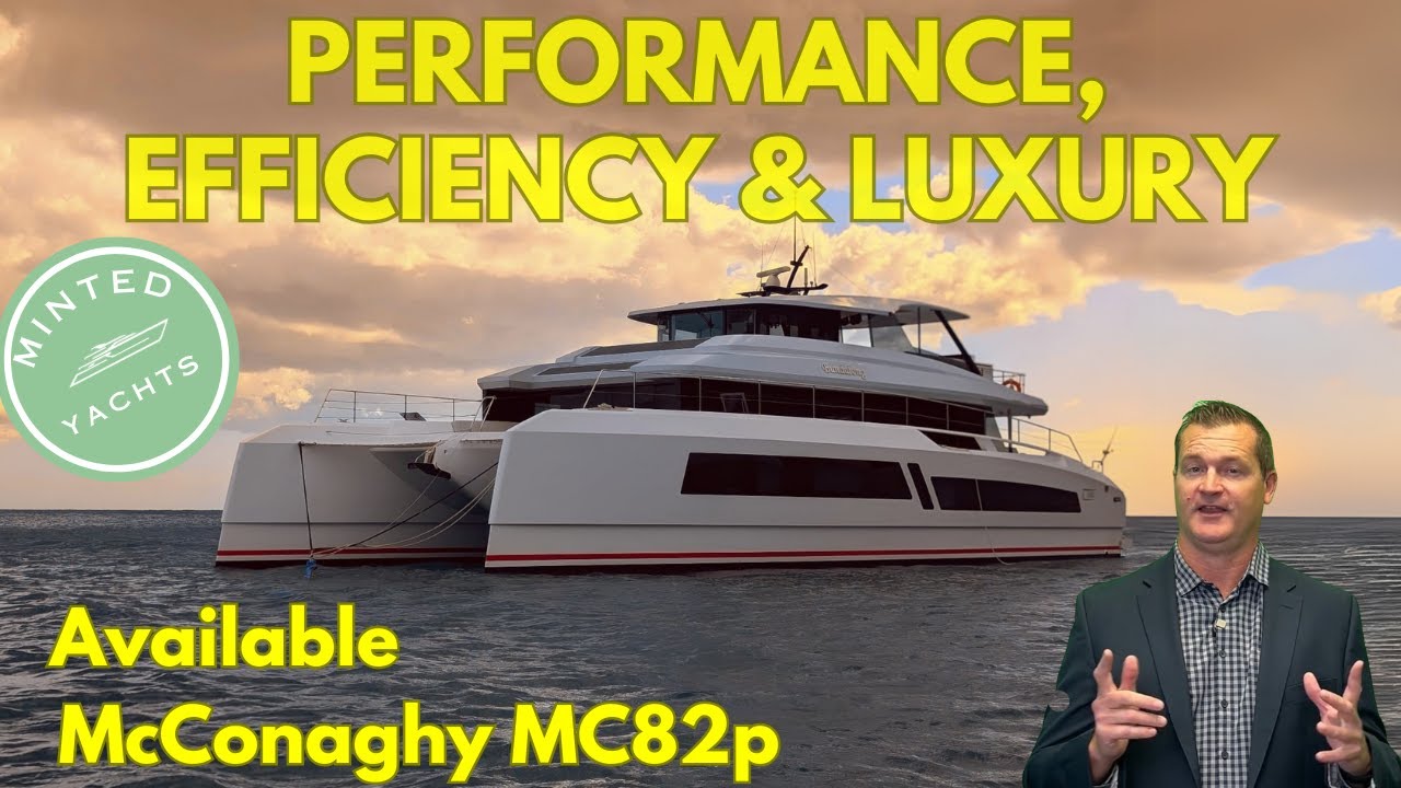 🚀 McConaghy MC82P Power Catamaran | Carbon Fiber Luxury & Performance 🌊 ...