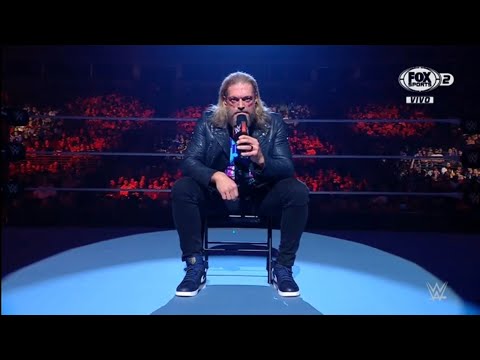 Edge lanza un reto abierto para luchar en Wrestlemania 38 - WWE Raw 21/02/2022 (En Español)