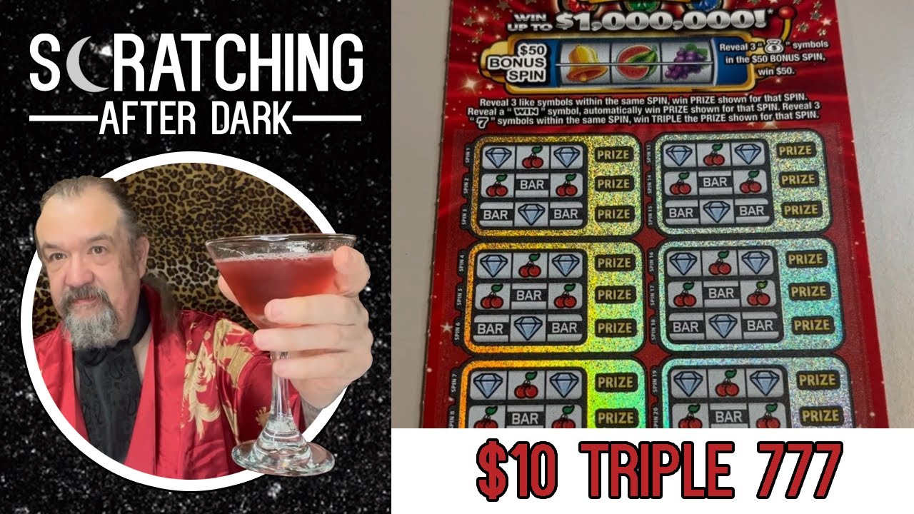 Scratching After Dark - Episode #6 - Illinois $10 Triple 777 Scratch ...
