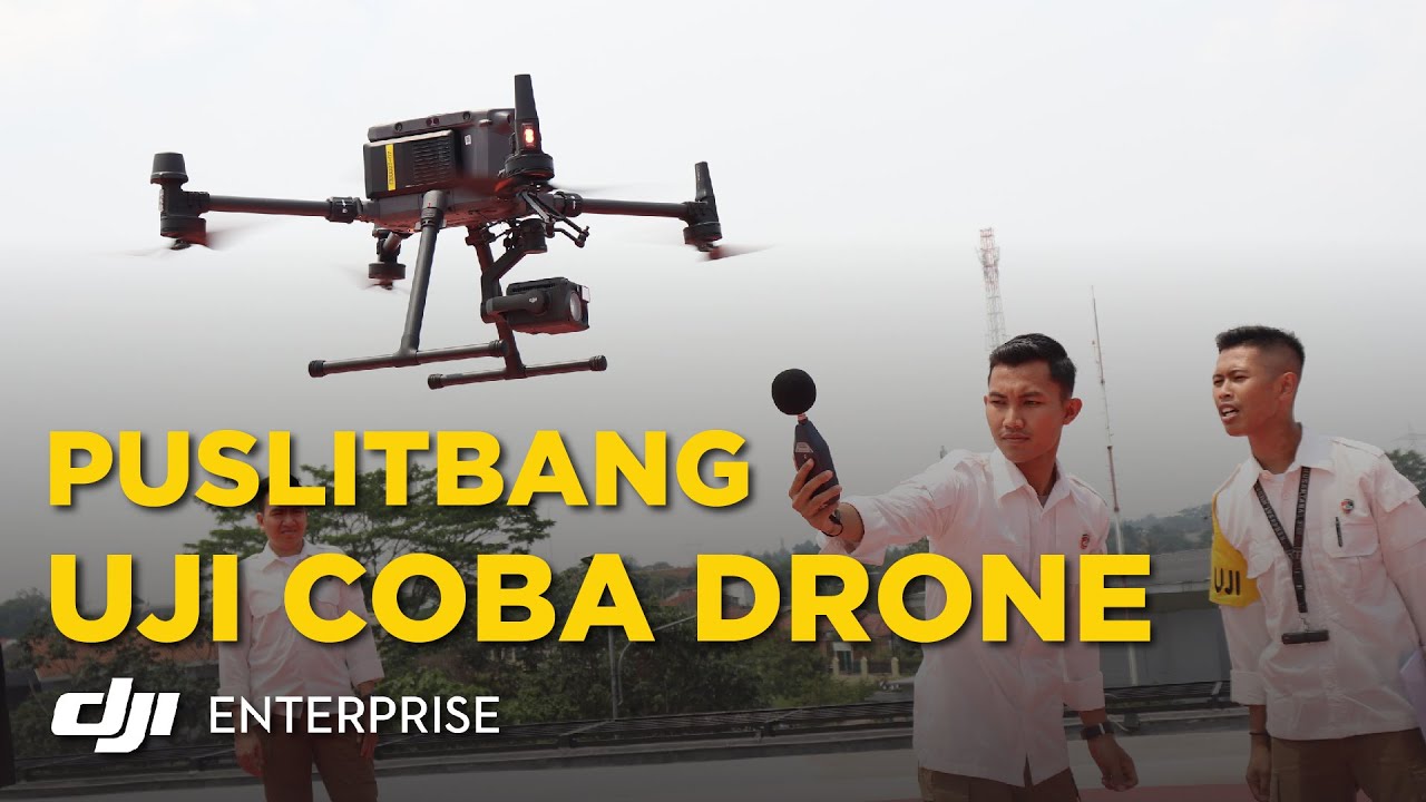 Puslitbang Polri Uji Coba Drone Surveillance DJI Enterprise - YouTube