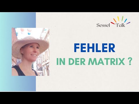 Sessel Talk - Fehler in der Matrix? - YouTube