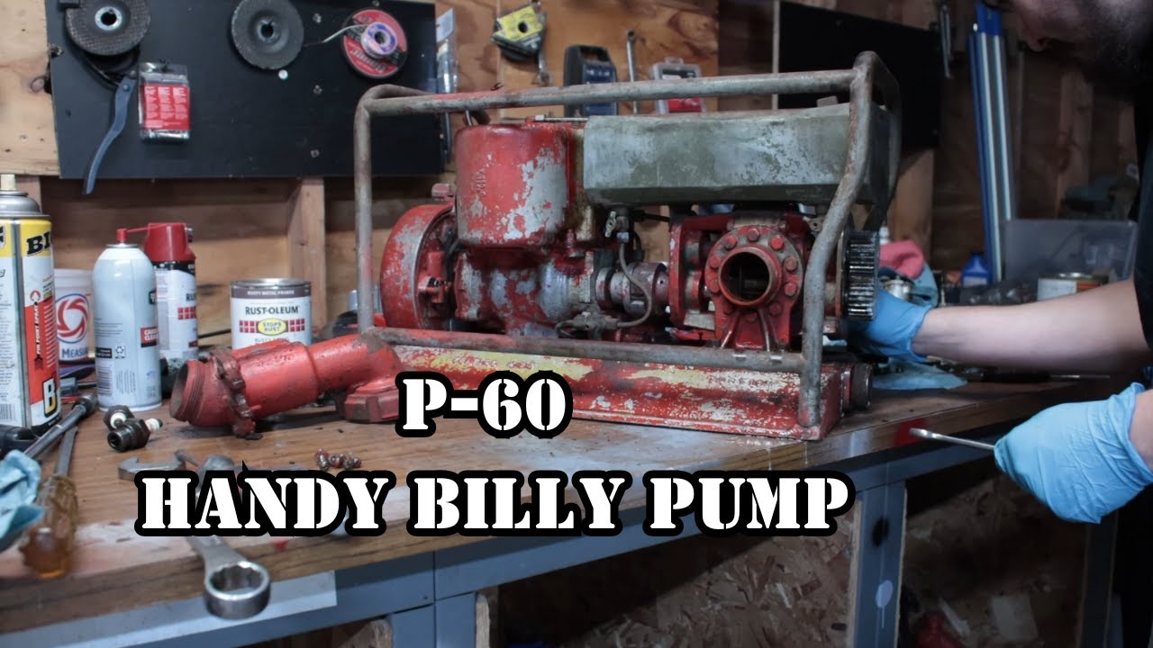 Restoration of a WWII P-60 "Handy Billy" Pump, Part 1 - YouTube