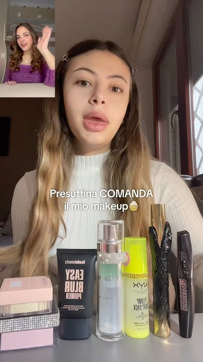 PRESUTTINA comanda il mio makeup🧁 - YouTube