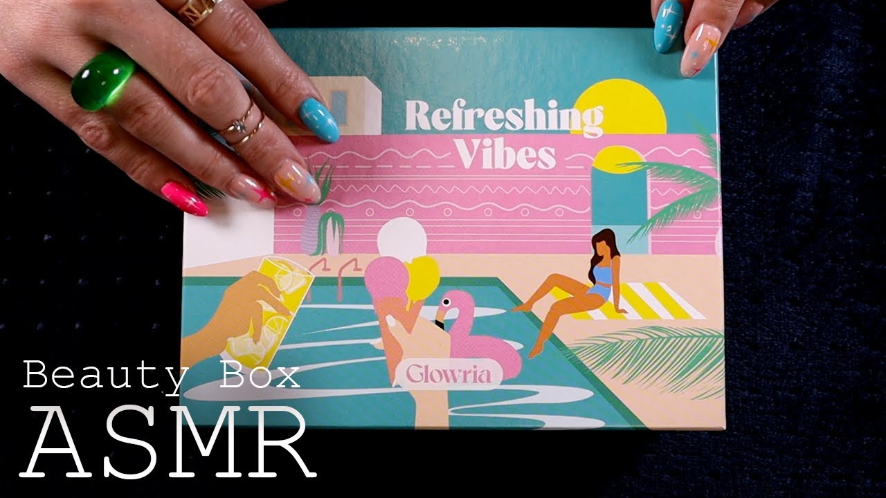 ASMR Glowria Unboxing (🎧 soft spoken, tapping, scratching) - YouTube