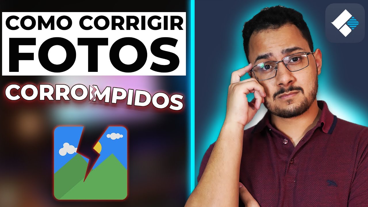Como CORRIGIR e RECUPERAR fotos corrompidas ao editar? | Repairit - YouTube