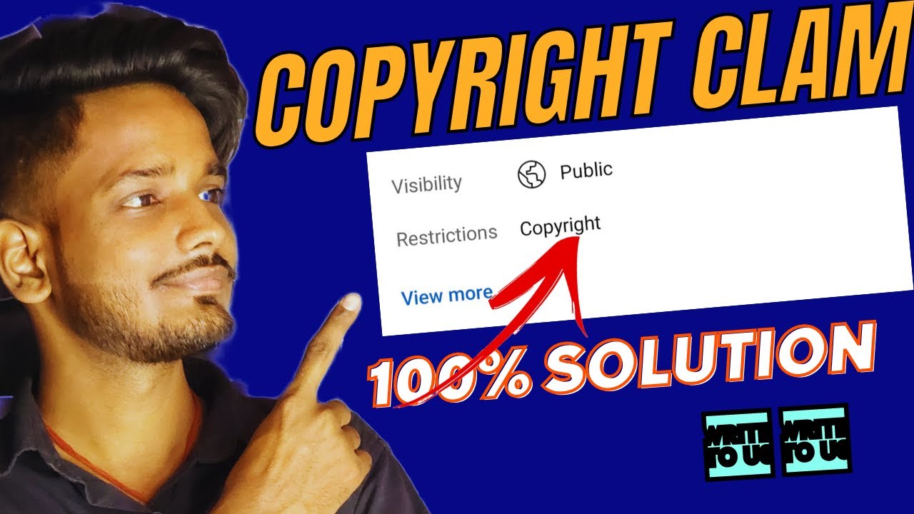 Copyright Claim 💯% solution | How To Renove Copyright Claim? - YouTube