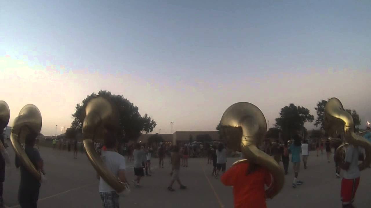 Ellison High School Band - Invincible Tenor Cam (08/21/14) - YouTube