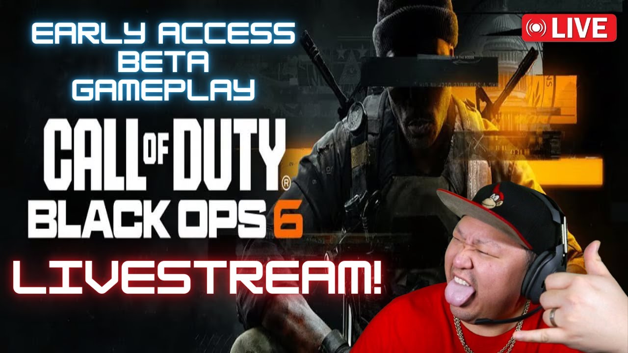 🔴LIVE: COD BO6 EARLY ACCESS BETA Day 4 + GAME GIVEAWAY FOR 1 RANDOM ...