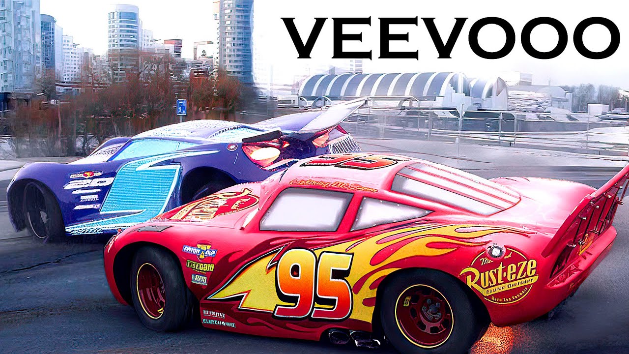 Lightning McQueen on Road Evil Mcqueen Disney Cars (Music Video) PIXAR ...