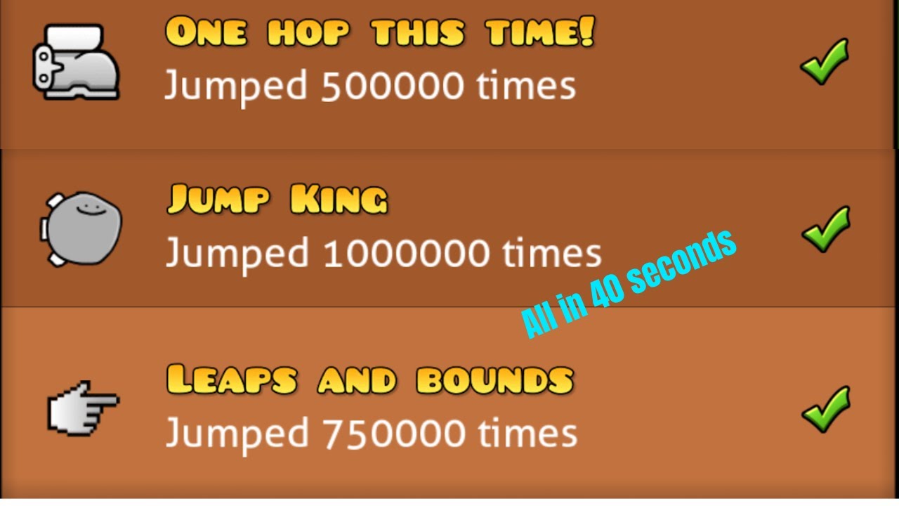 How to get ALL jump achievements EASILY (Geometry Dash) - YouTube