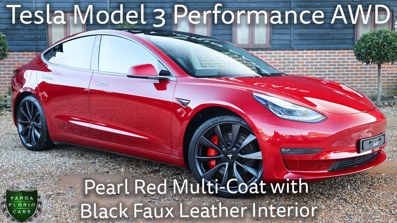 [4K] Tesla Model 3 Performance AWD registered March 2020 (20) Finished ...