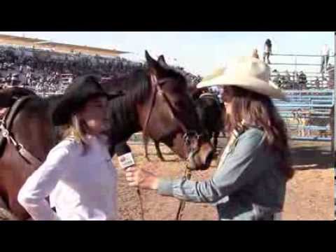 Tucson Rodeo 2014 Performance 1 Barrel Racing Winner - Morgan Figueroa ...
