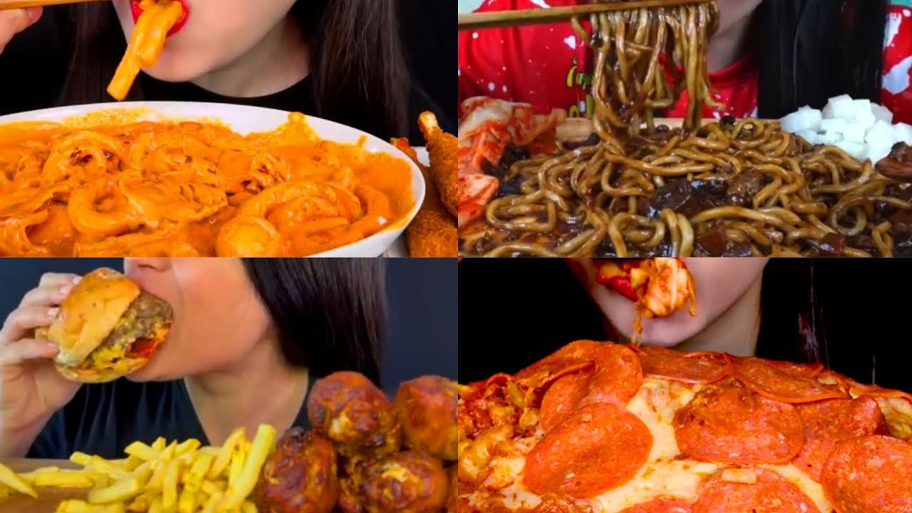 ASMR BEST EATING MUKBANG VIDEO | MUKBANG COMPILATIONS -94 | FOODUSBANG ...