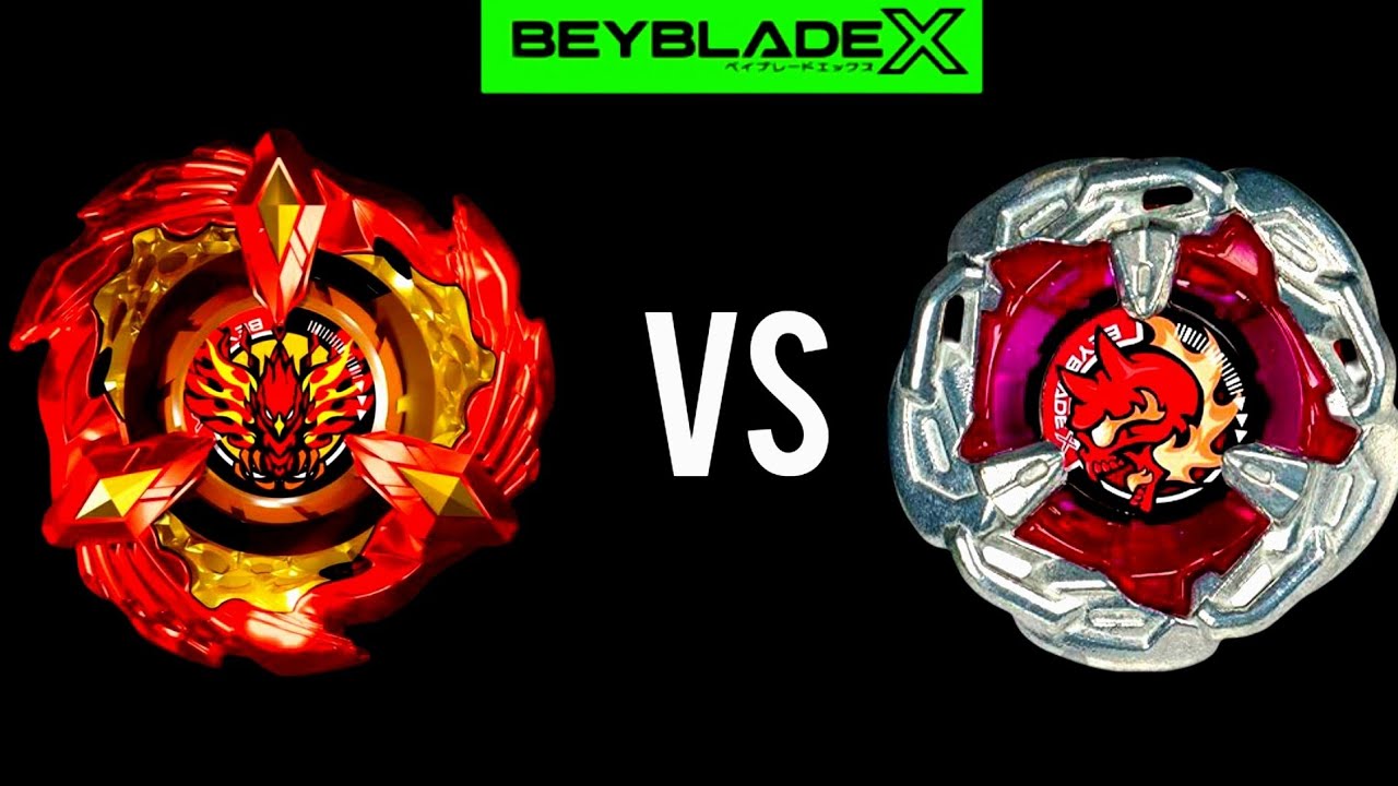Soar Phoenix 9-60GF Vs. Chain Incendio 5-60HT | Beyblade X Battle ...