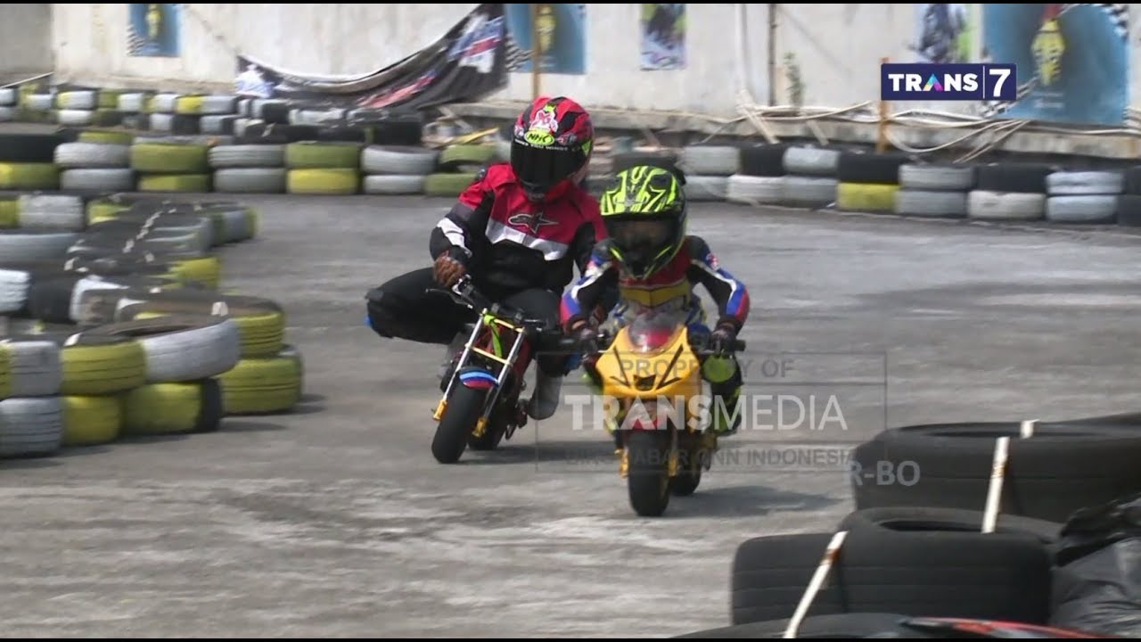 Balap Motor Mini GP Untuk Anak-anak - YouTube