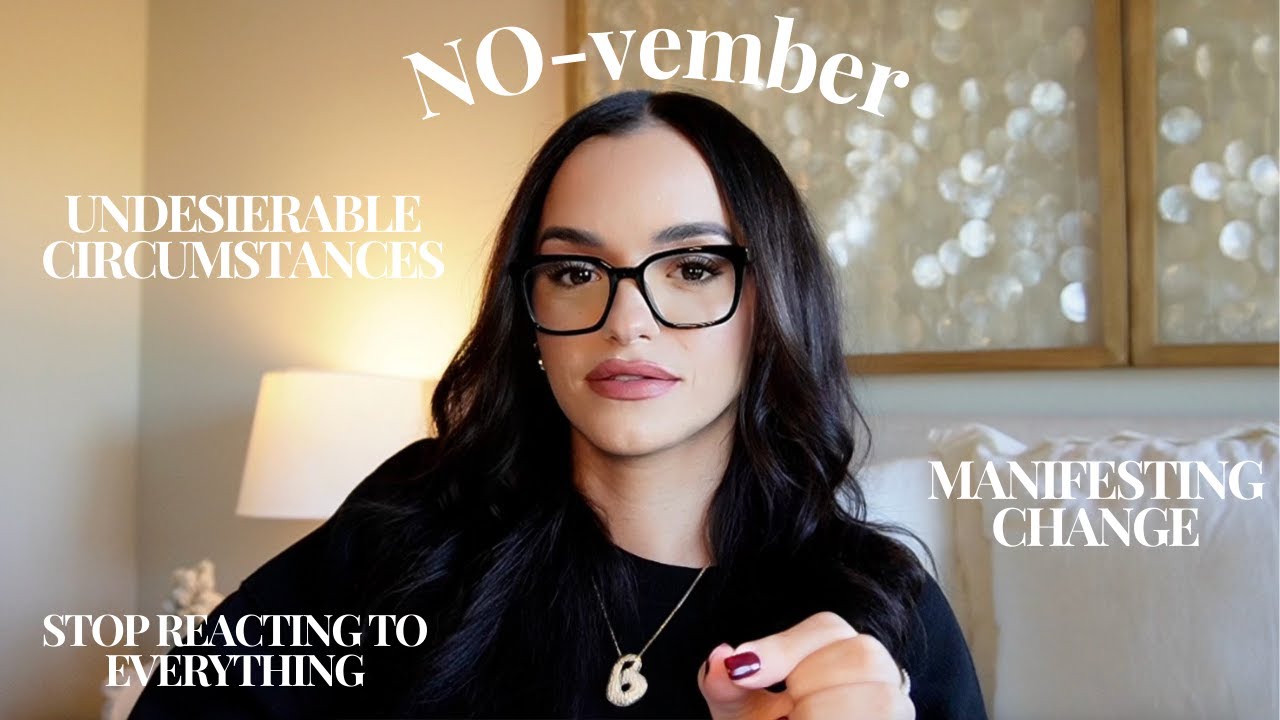 Stop reacting to undesirable circumstances & manifest anything what you ...