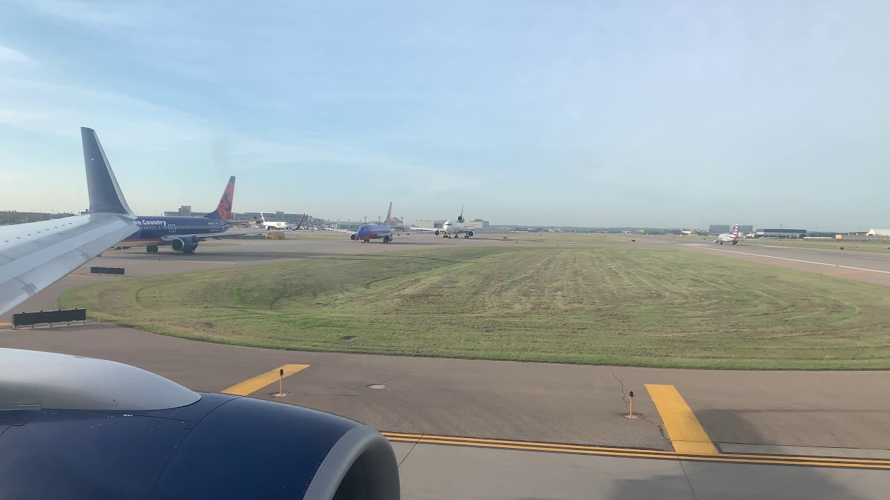 Delta Boeing 757-200 Flight 606 Takeoff Minneapolis/Saint Paul ...