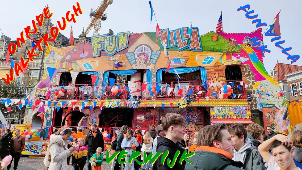 Onride Walktrough Fun Villa Verwijk (zelfbouw FunHouse) 4K - YouTube