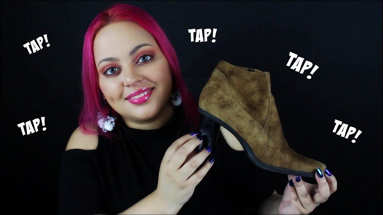 Shoe Collection - Tapping into your tingles | ASMR - YouTube