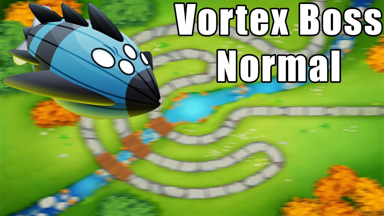 VORTEX TUTORIAL NORMAL | NEW BOSS BLOONS | BTD6 PARK PATH - YouTube