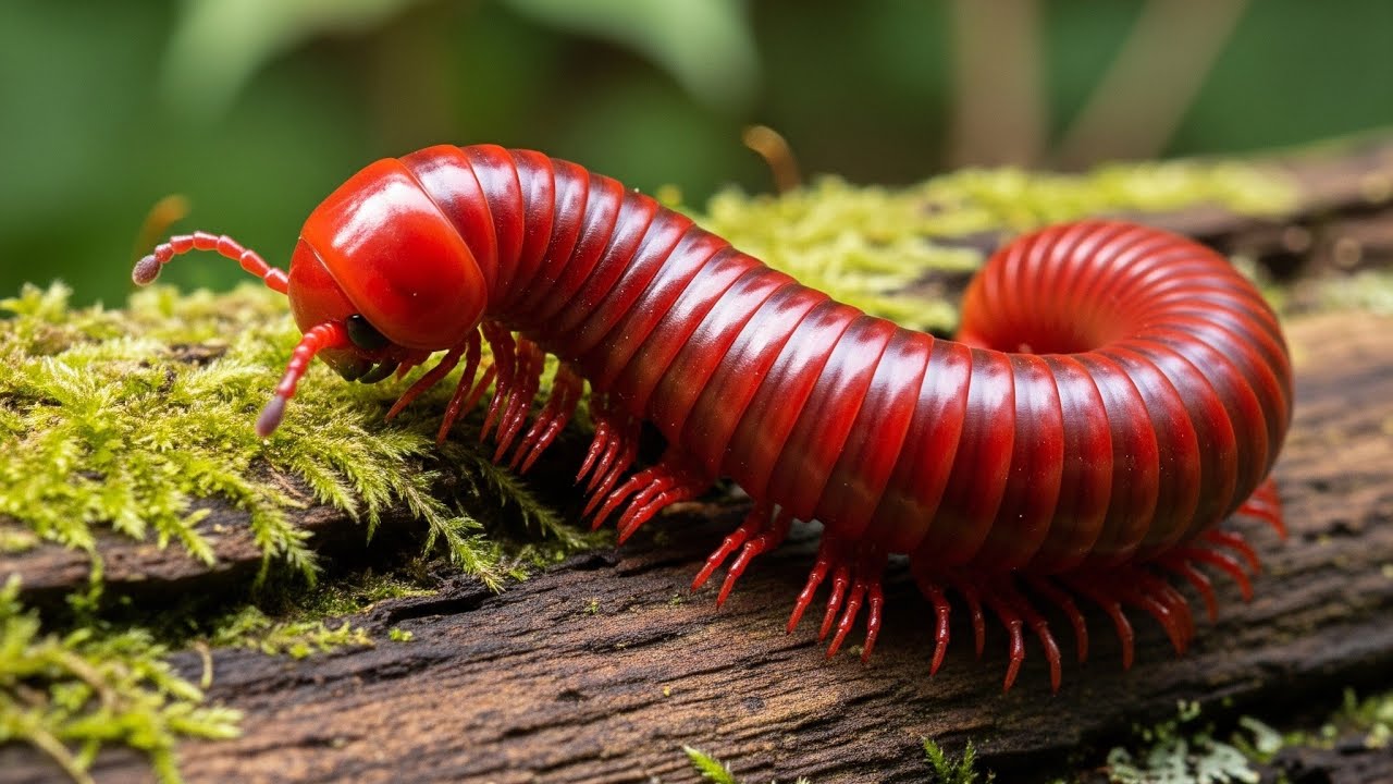 How a Millipede Walks: An Incredible Thousand-Legged March - YouTube